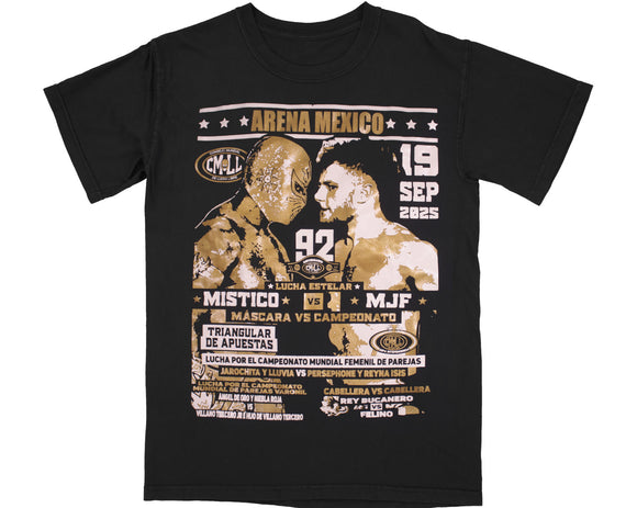 CMLL MJF VS MISTICO T-SHIRT (MEXICAN IMPORT) – stashpages
