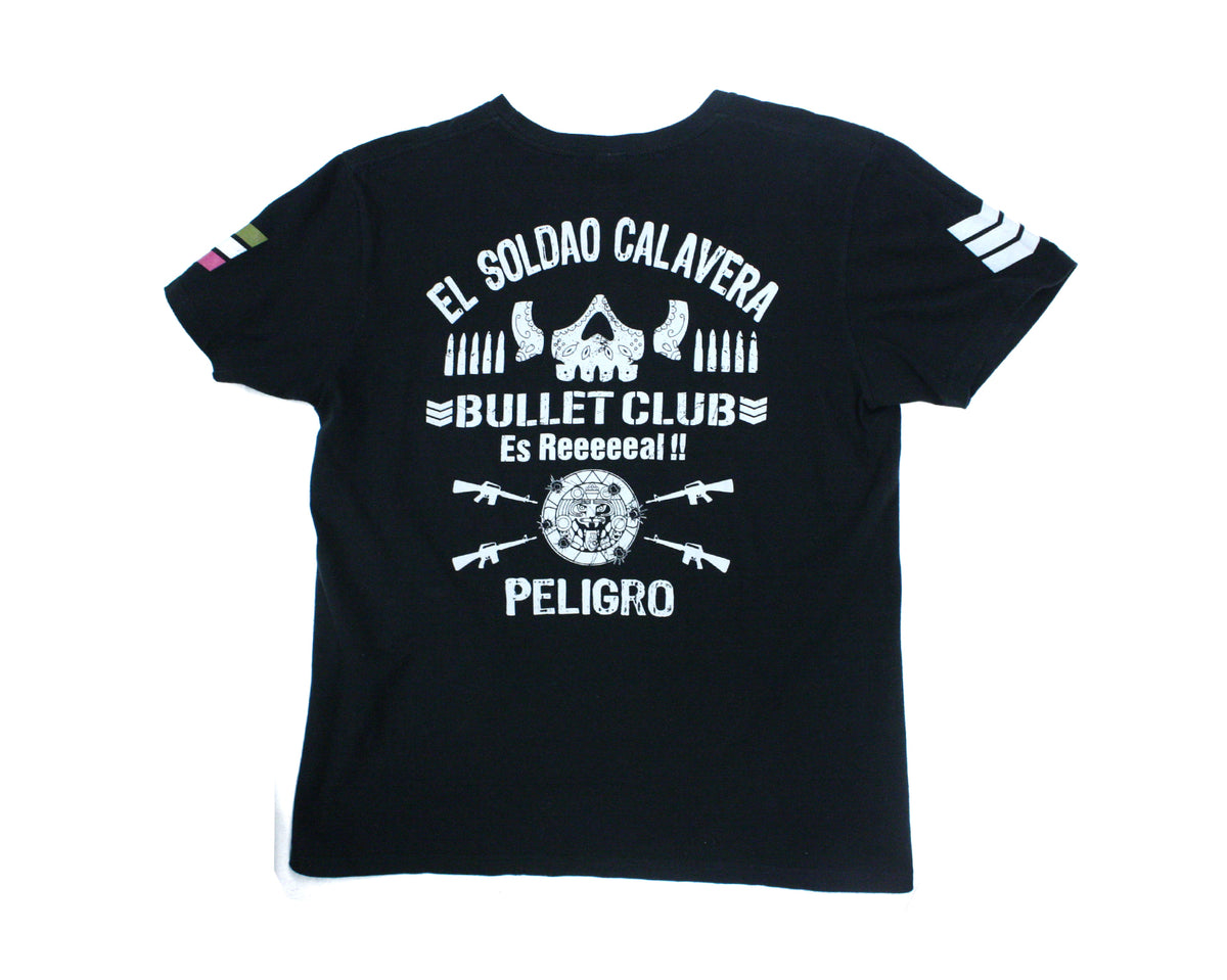 NJPW BULLET CLUB BONE SOLDIER LATIN AMERICA T-SHIRT XL – stashpages