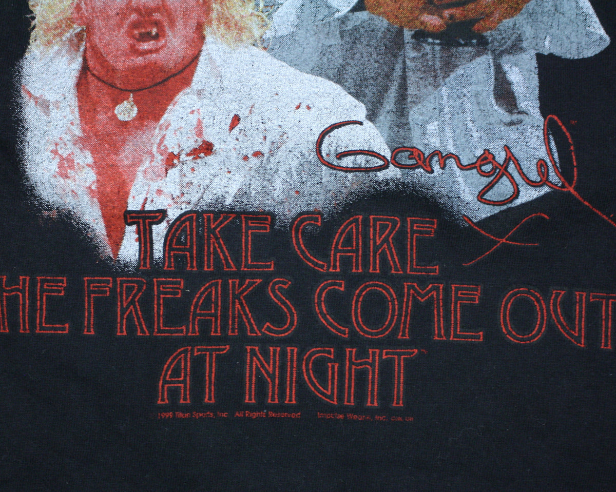 WWF GANGREL 'THE FREAKS COME OUT' VINTAGE T-SHIRT XL – stashpages