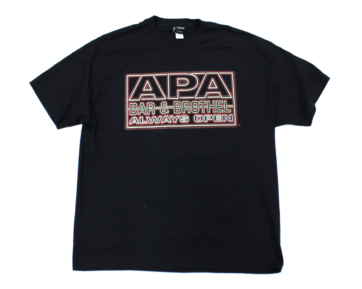WWF APA BAR & BROTHEL T-SHIRT XXL – stashpages