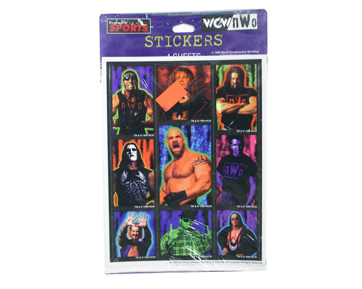 WCW NWO 1999 STICKERS SHEETS – stashpages