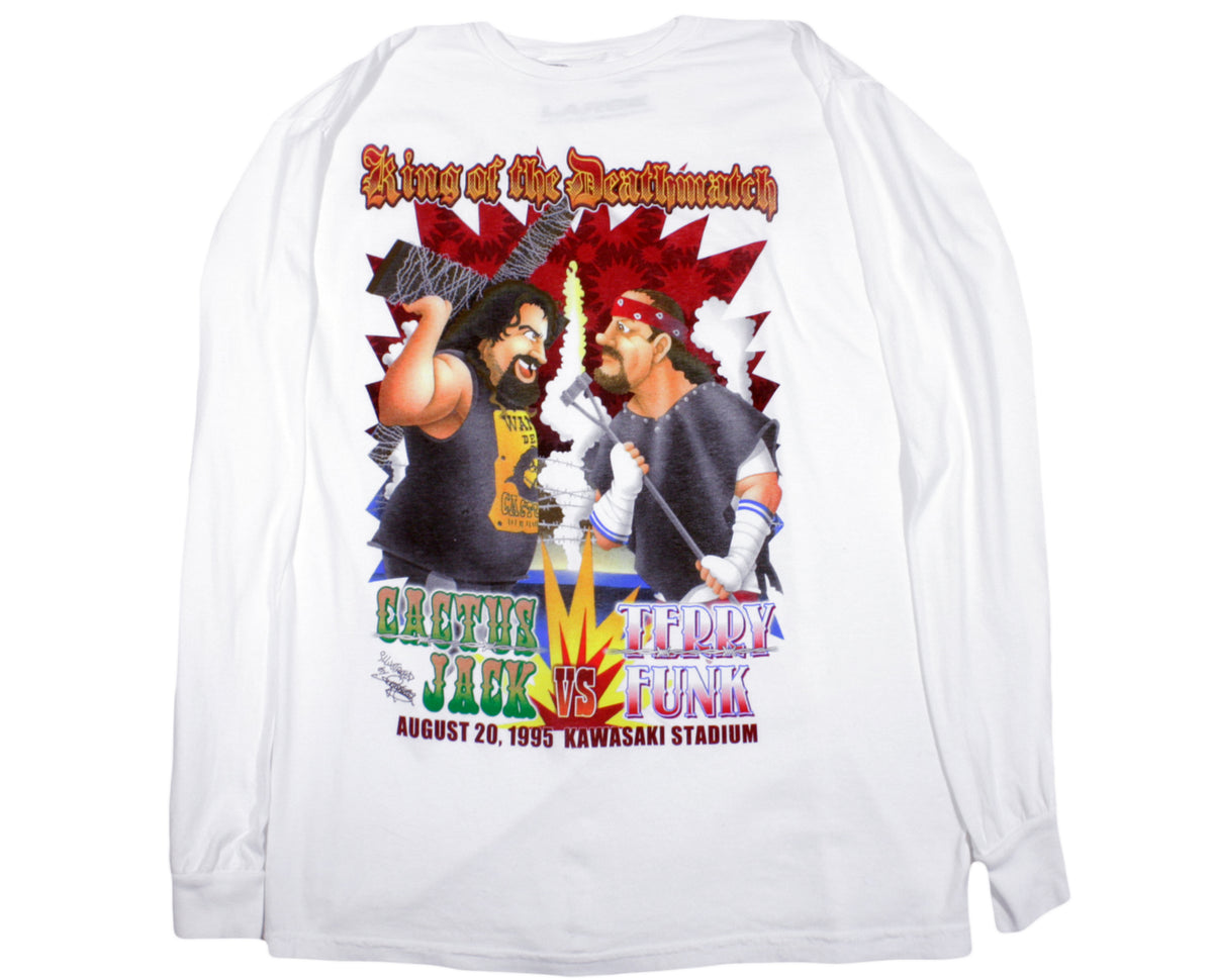 NAGATOSHI SAKAI KING OF THE DEATHMATCH LONGSLEEVE – stashpages