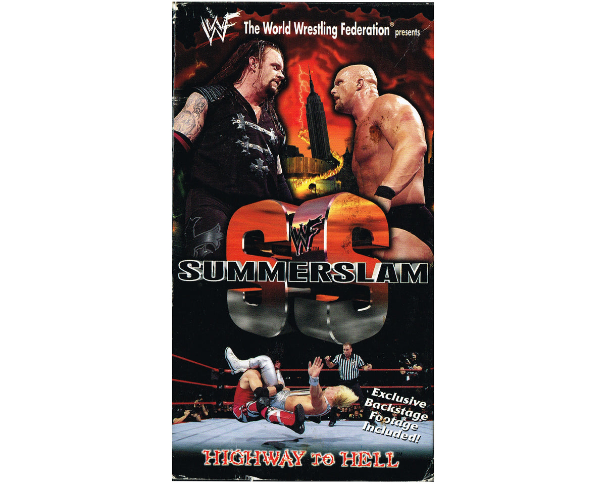 WWF SUMMERSLAM 98 VHS TAPE – stashpages